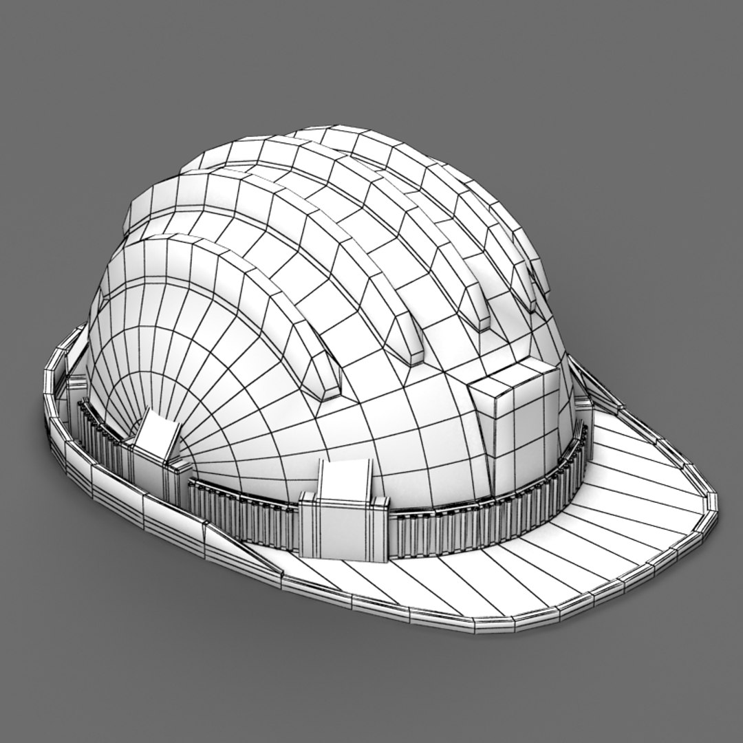 Hat Safety Safe 3d Max