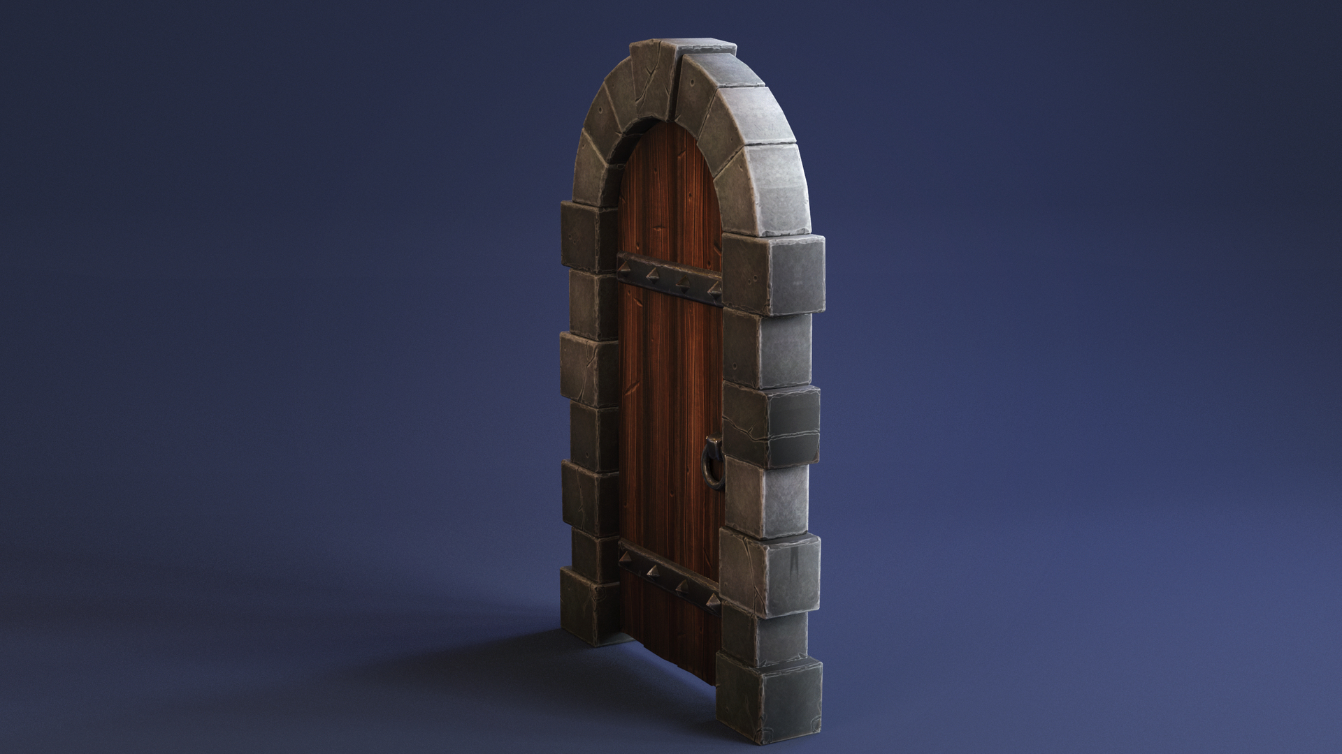 3D Stylized Castle Door model - TurboSquid 1728697