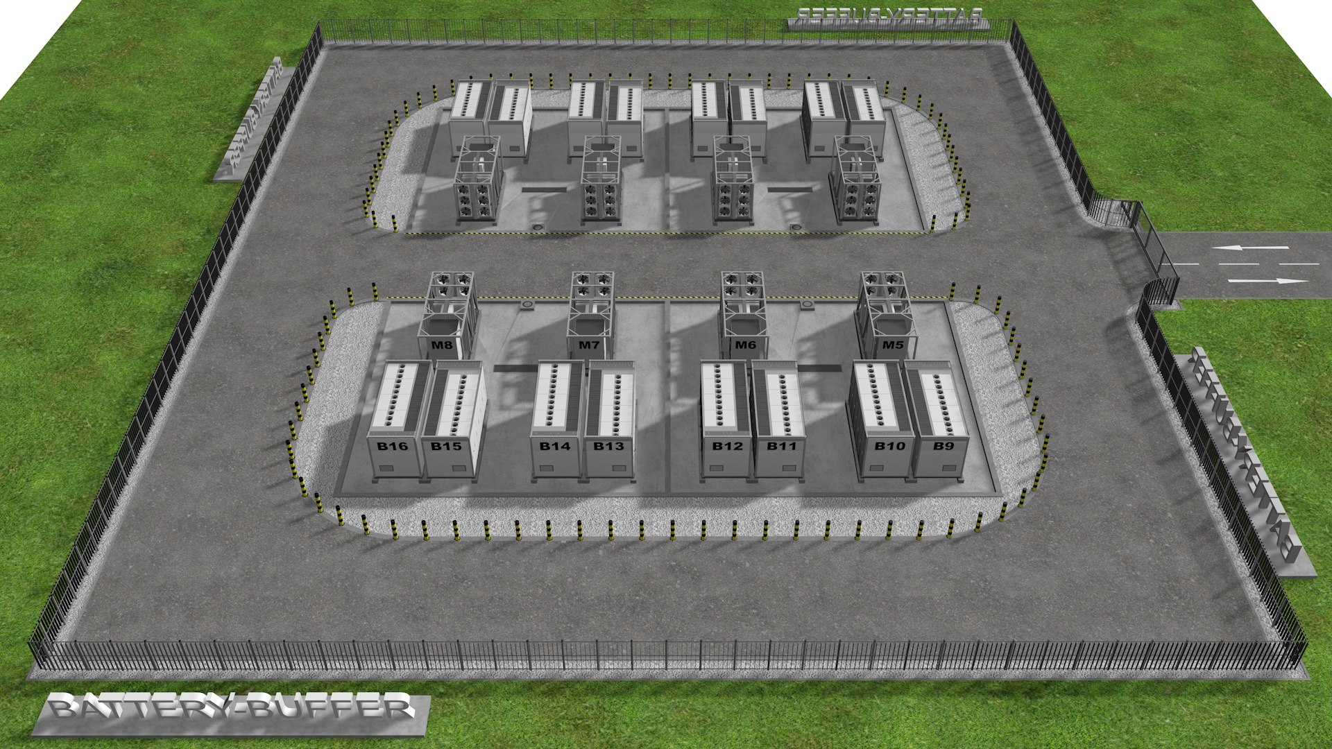 3D Battery-Buffer Model - TurboSquid 2431948