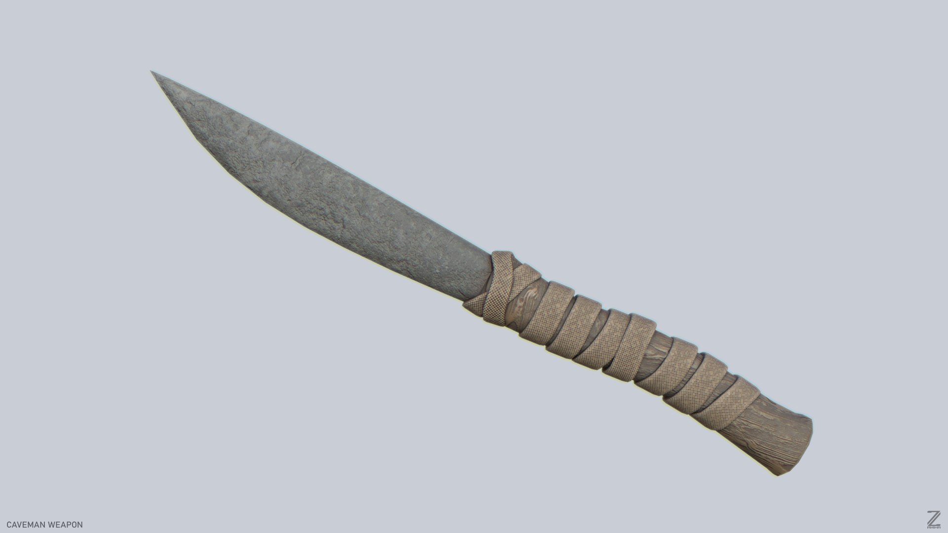 Caveman Weapon Model - TurboSquid 2241641