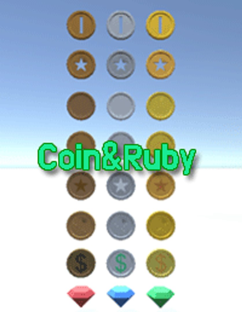 3D Coin Ruby Package Model - TurboSquid 1427747