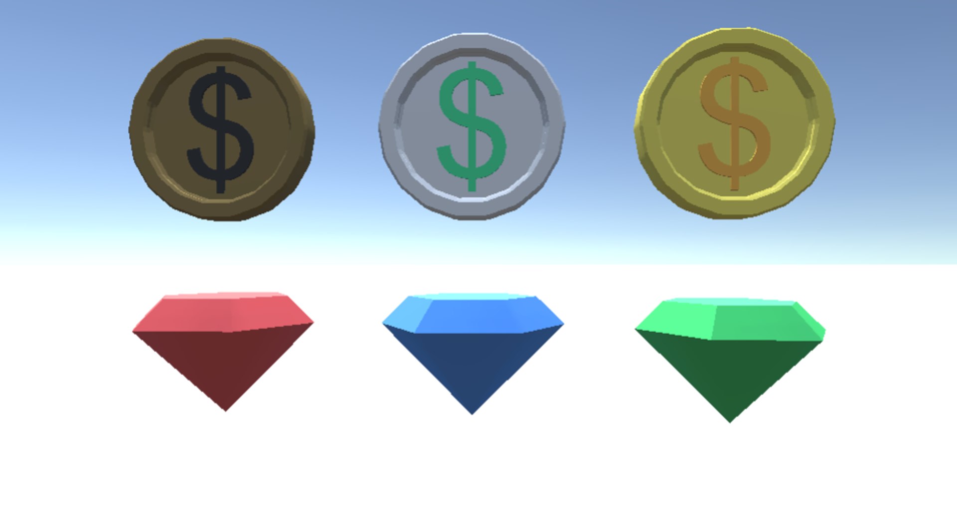3D Coin Ruby Package Model - TurboSquid 1427747