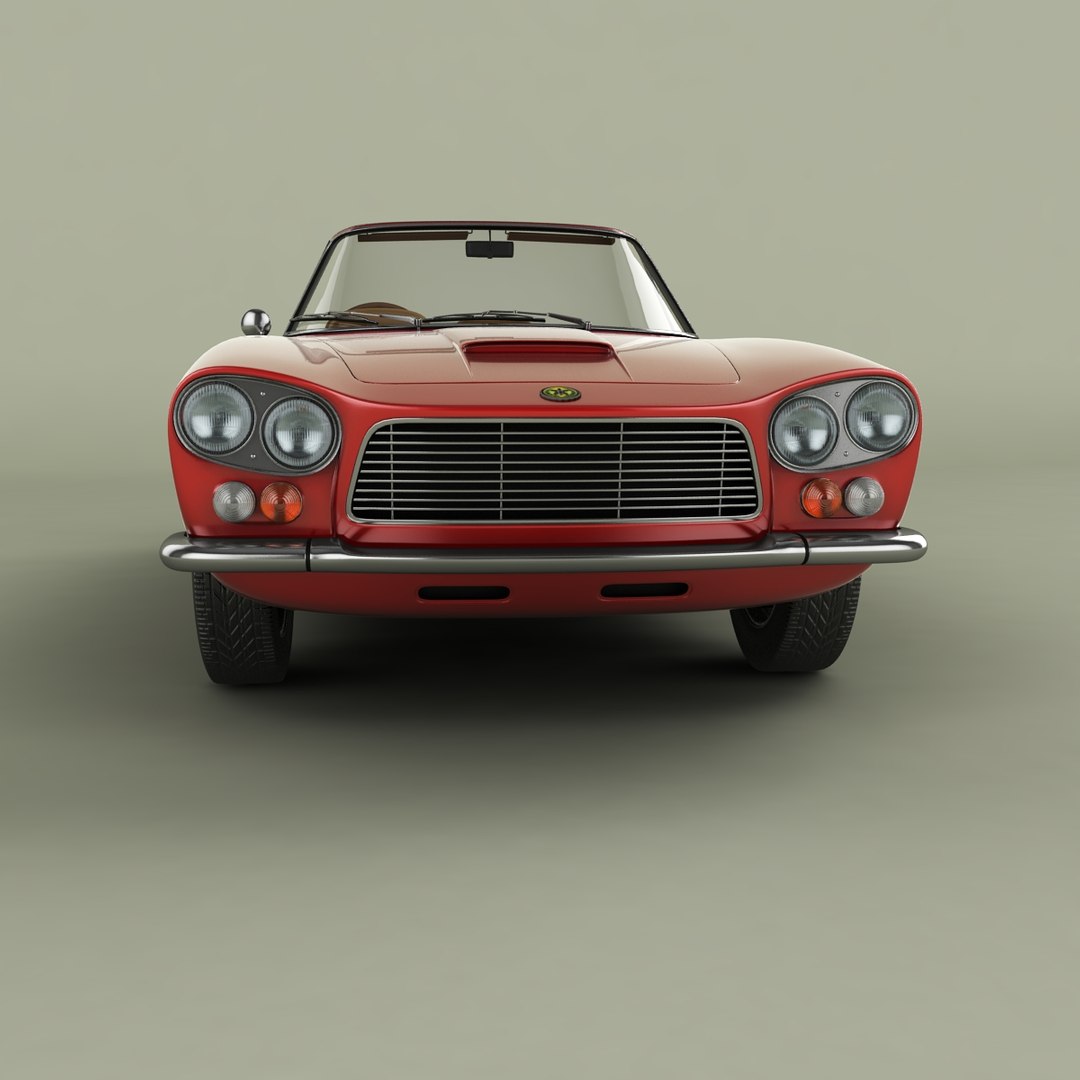 Gordon-keeble Gk1 Convertible 3D - TurboSquid 1304968