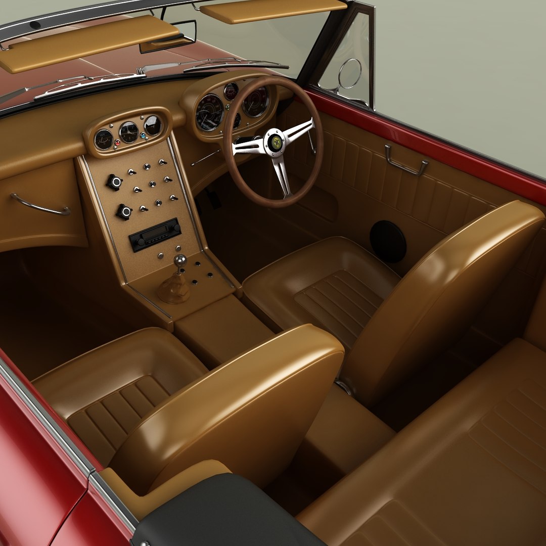 Gordon-keeble Gk1 Convertible 3D - TurboSquid 1304968