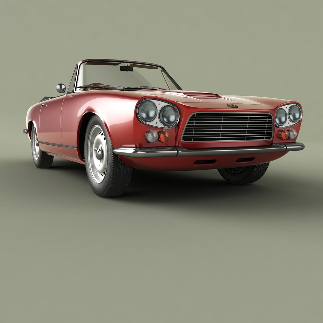 Gordon-keeble Gk1 Convertible 3D - TurboSquid 1304968