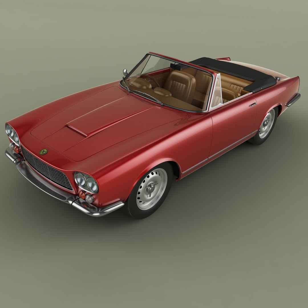 Gordon-keeble Gk1 Convertible 3D - TurboSquid 1304968