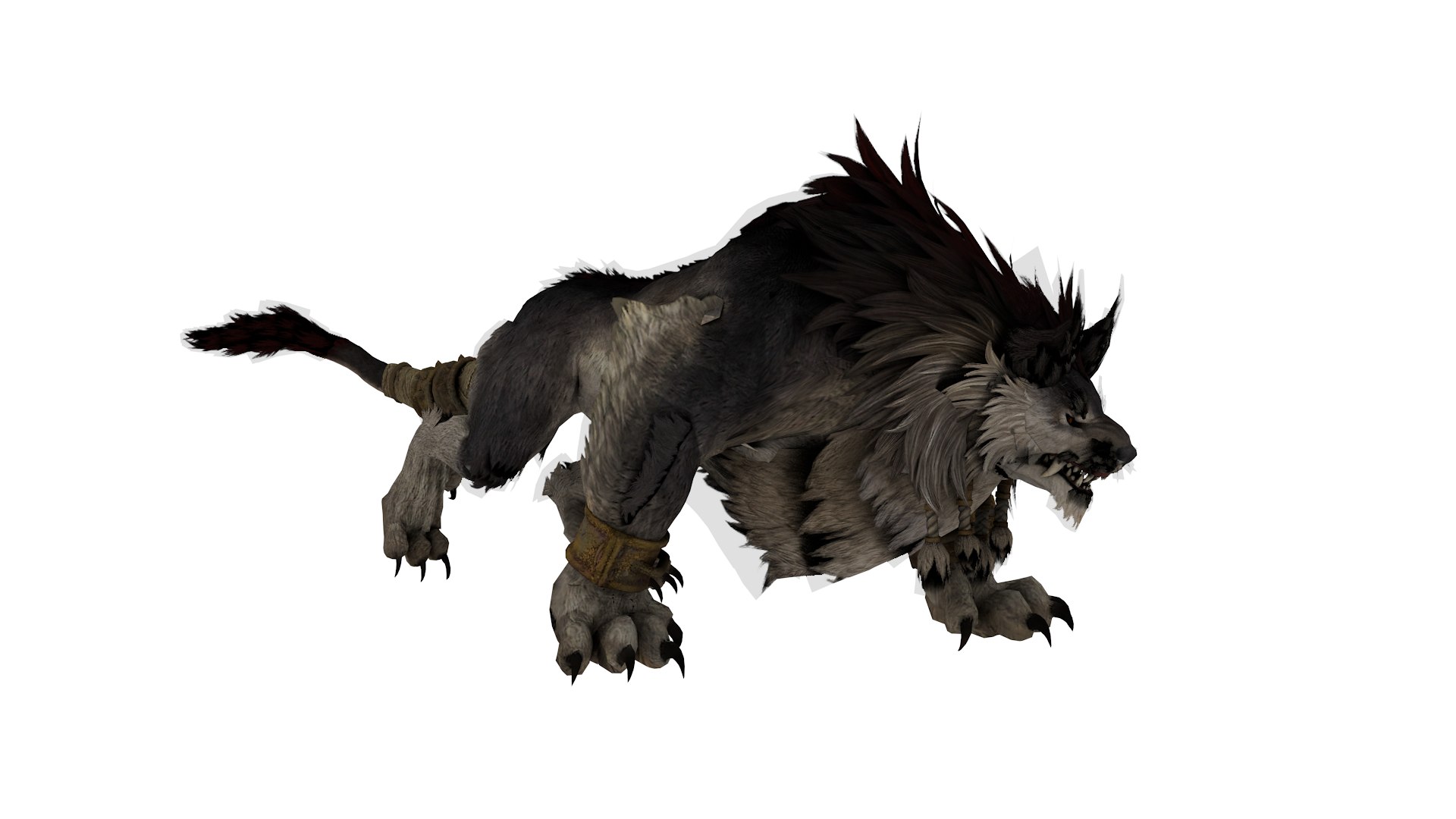Ferocious Werewolf Beast Model - TurboSquid 2389928