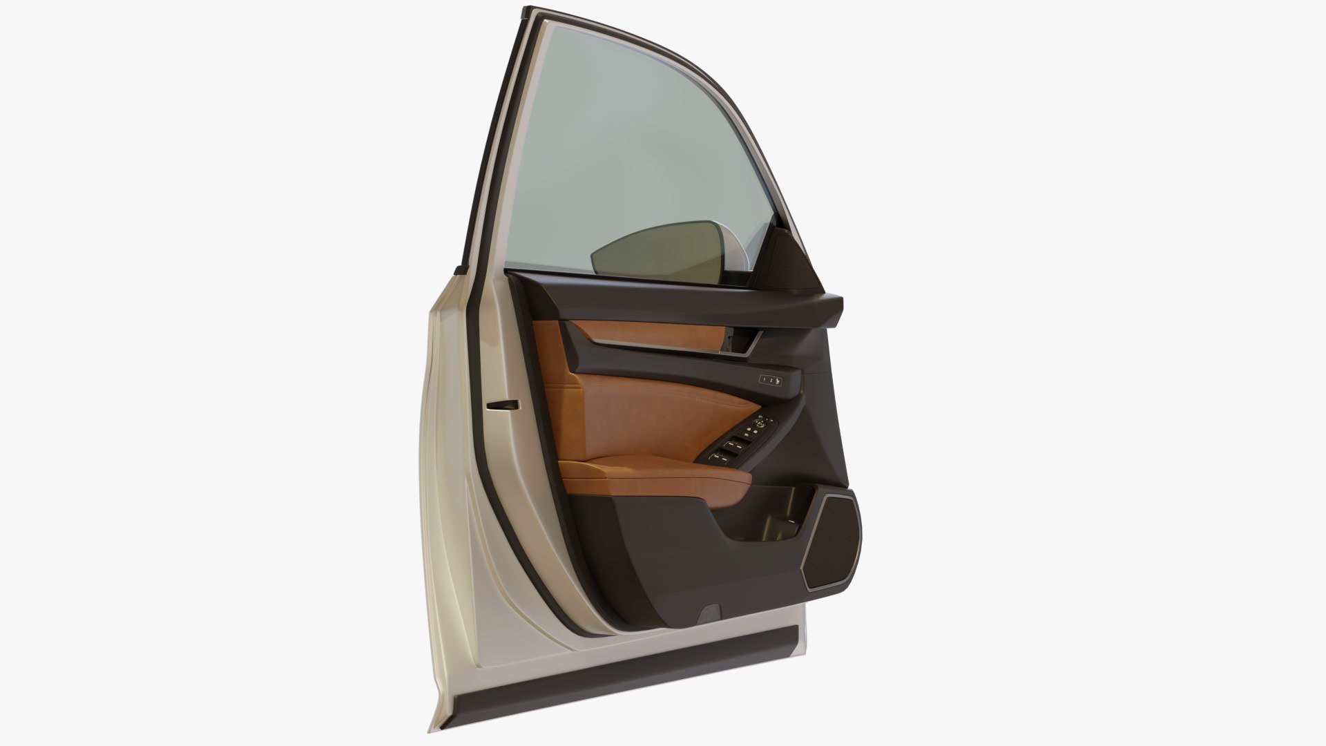 Sedan Car Door 3D Model - TurboSquid 2270029