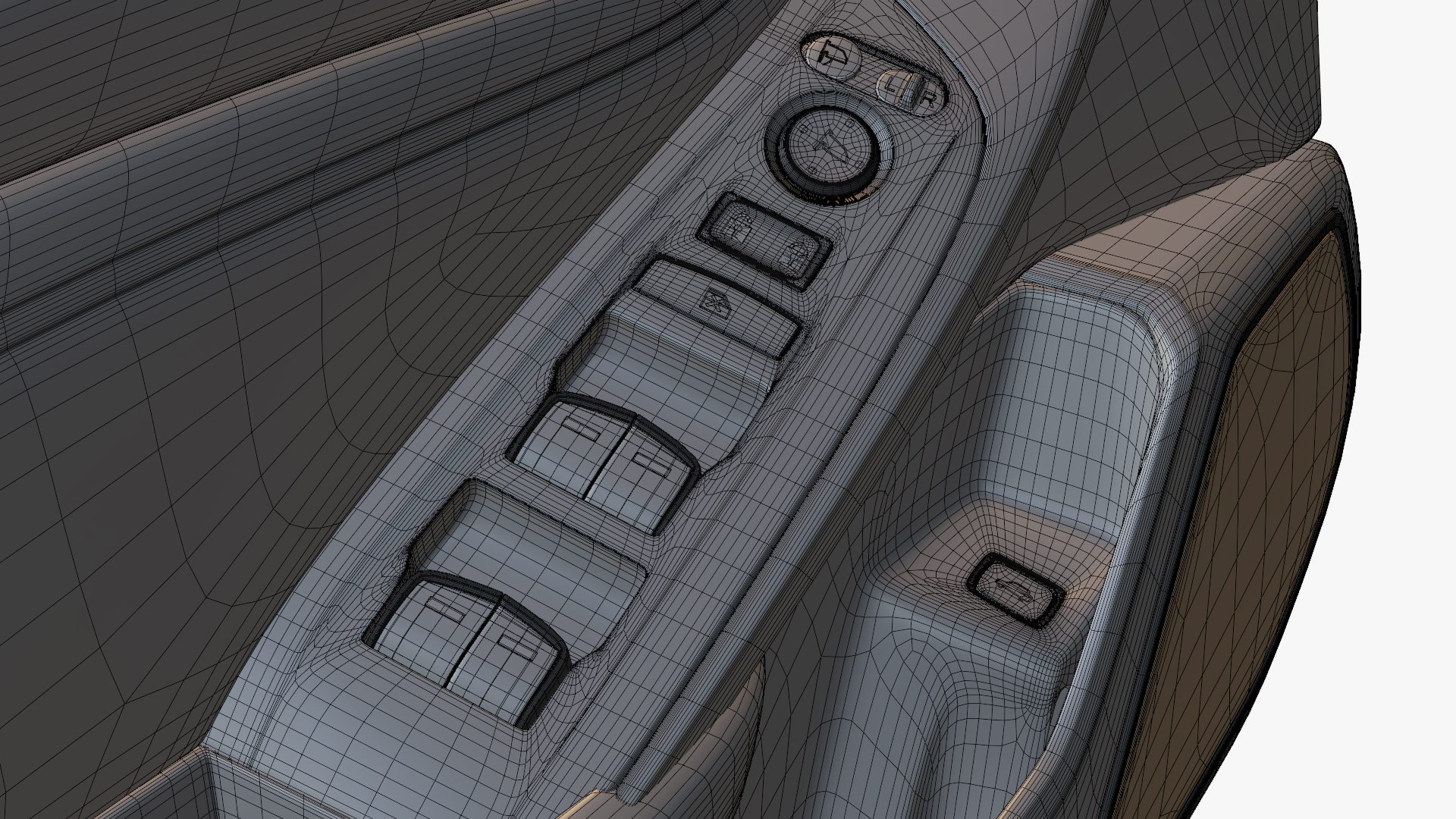 Sedan Car Door 3D Model - TurboSquid 2270029