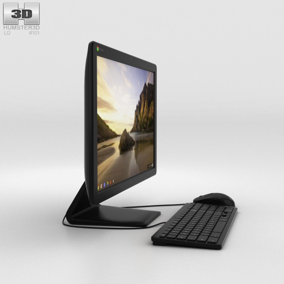 3D lg chromebase black - TurboSquid 1246779