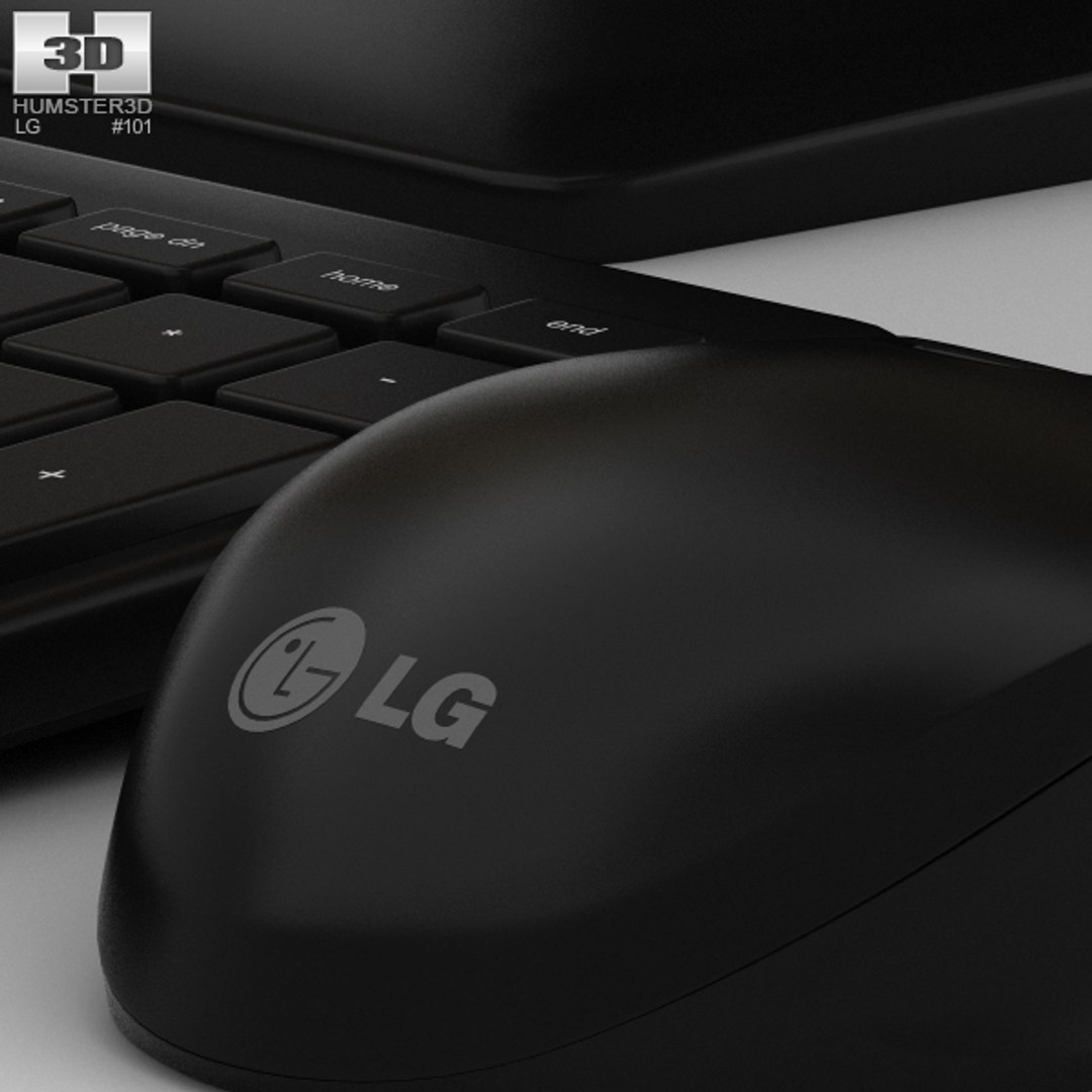 3D lg chromebase black - TurboSquid 1246779