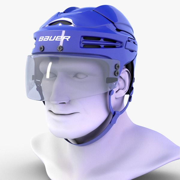 modelo 3d Casco de hockey Bauer 9900 - TurboSquid 804776