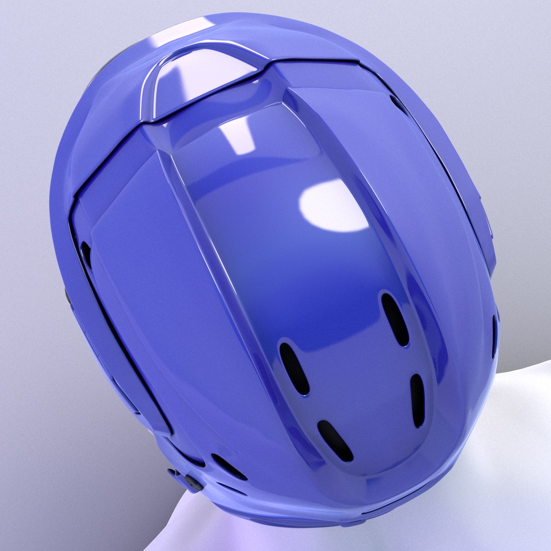 Hockey Helmet Bauer 9900 3d Model