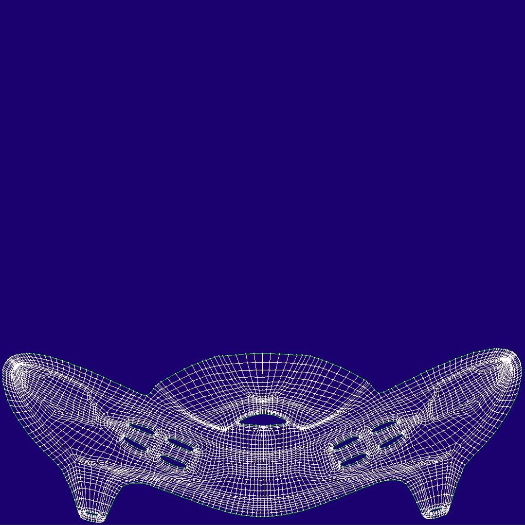 Hockey Helmet Bauer 9900 3d Model