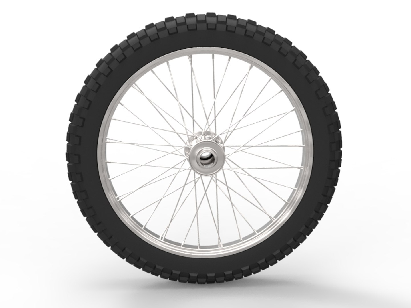 3ds Max Generic Wheel Tire Motorcycle