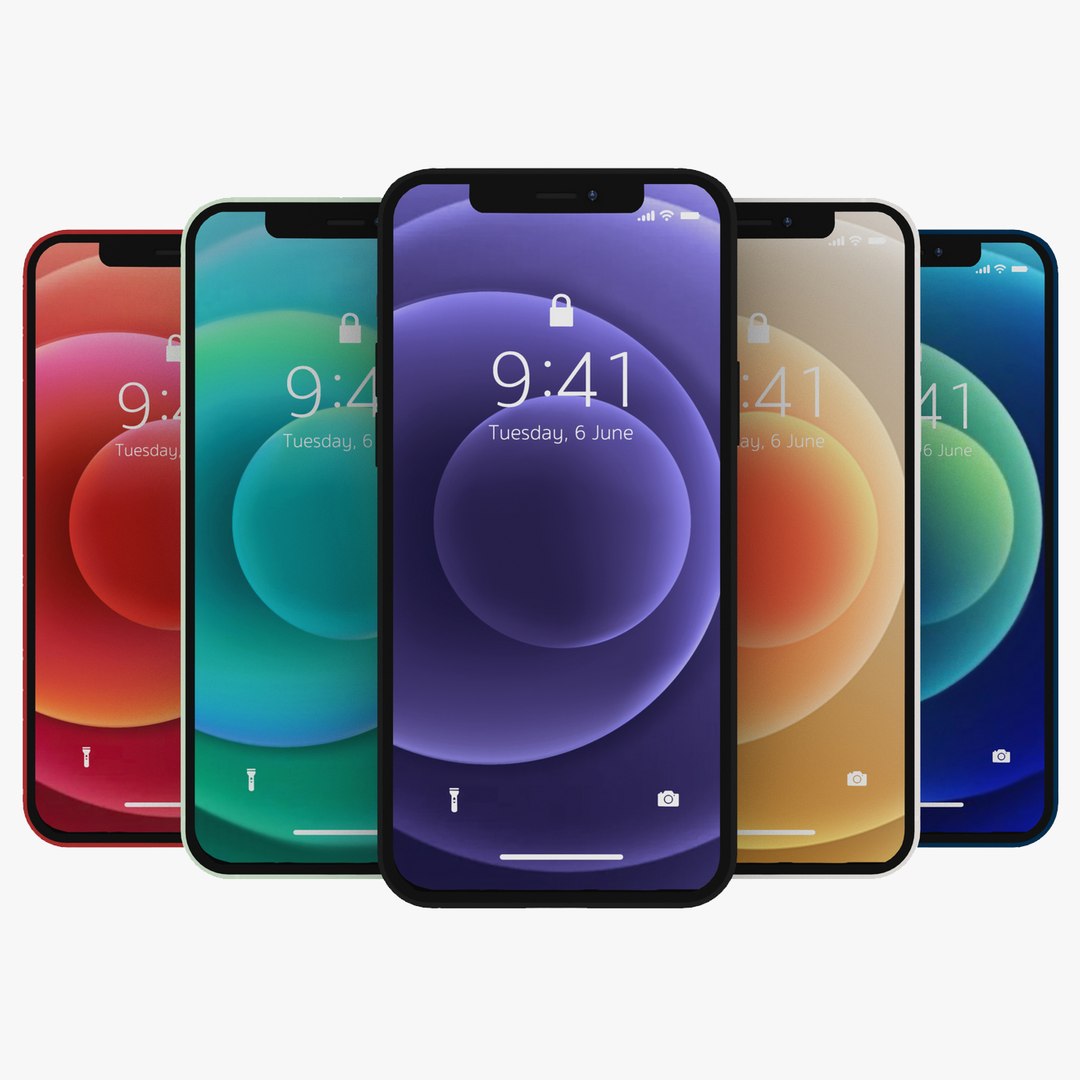 12 pro 3D model - TurboSquid 1621355