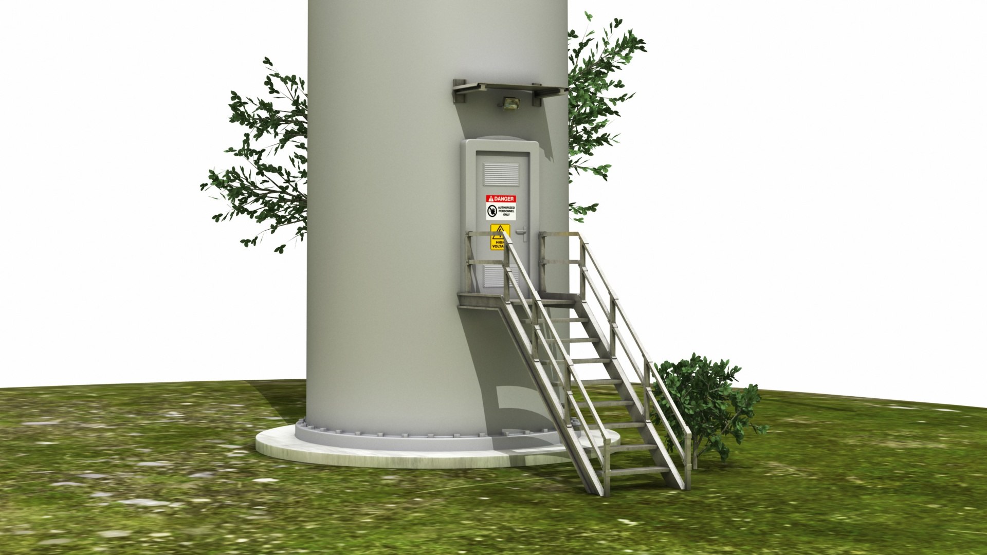 3D Solar Panel Wind Model - TurboSquid 1707542