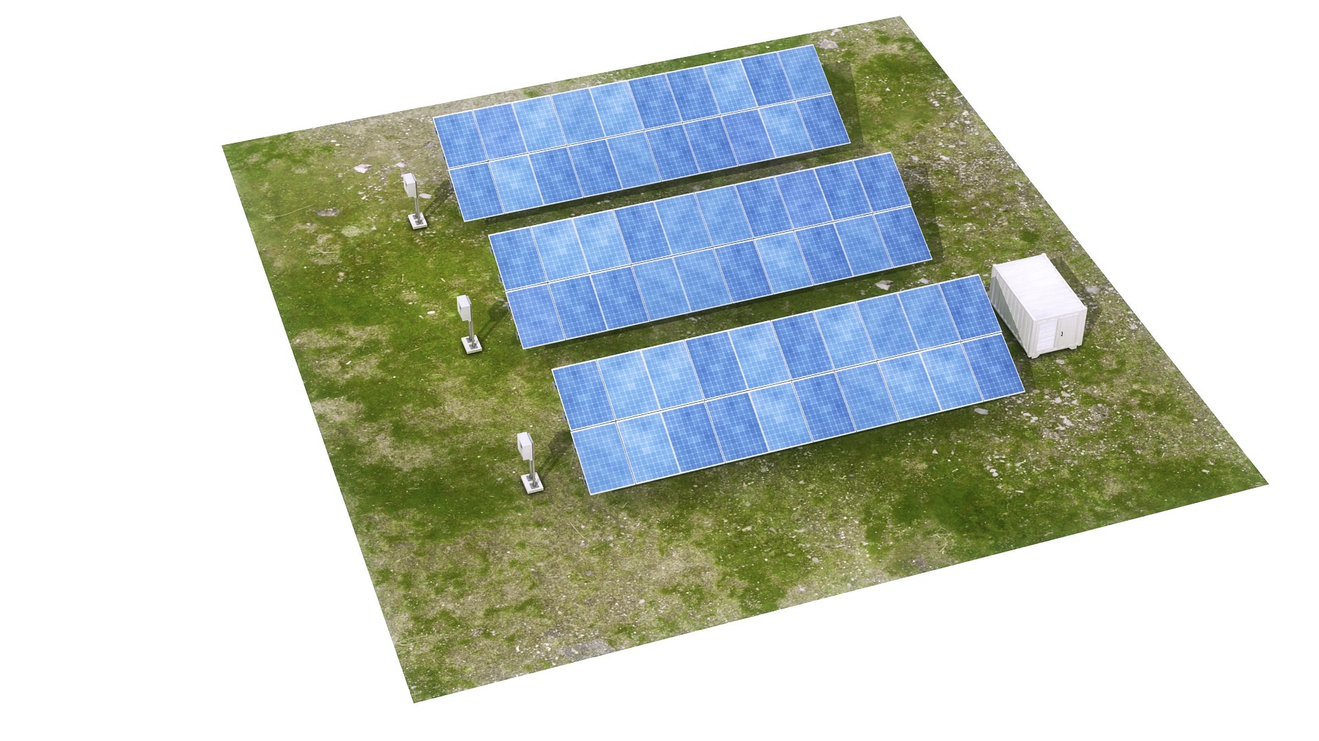 3D Solar Panel Wind Model - TurboSquid 1707542