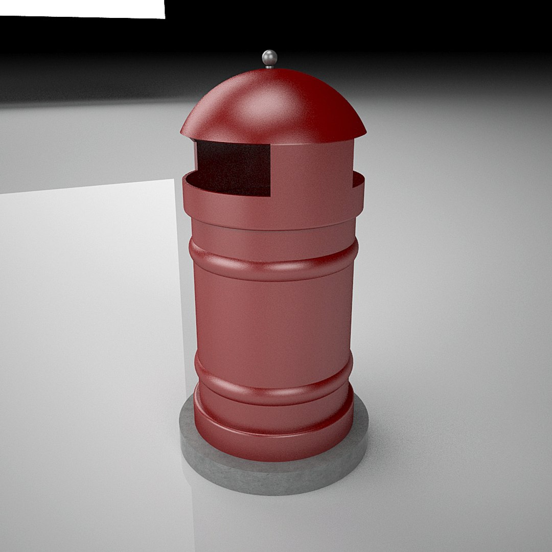 3d garbage model
