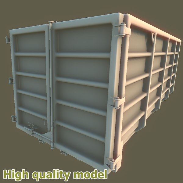Cargo Container 3D Models for Download | TurboSquid