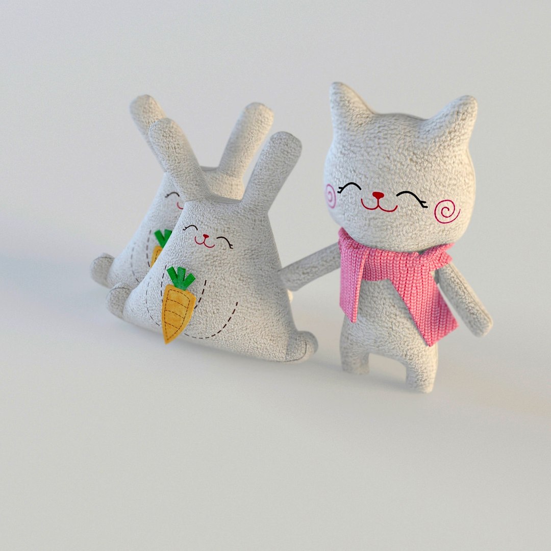 3d model cats