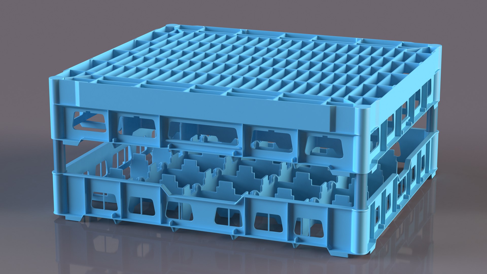 Dishwasher Glass Rack 3D model - TurboSquid 1980980