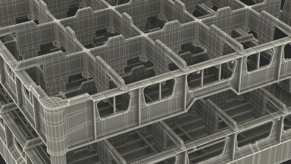 Dishwasher Glass Rack 3D model - TurboSquid 1980980