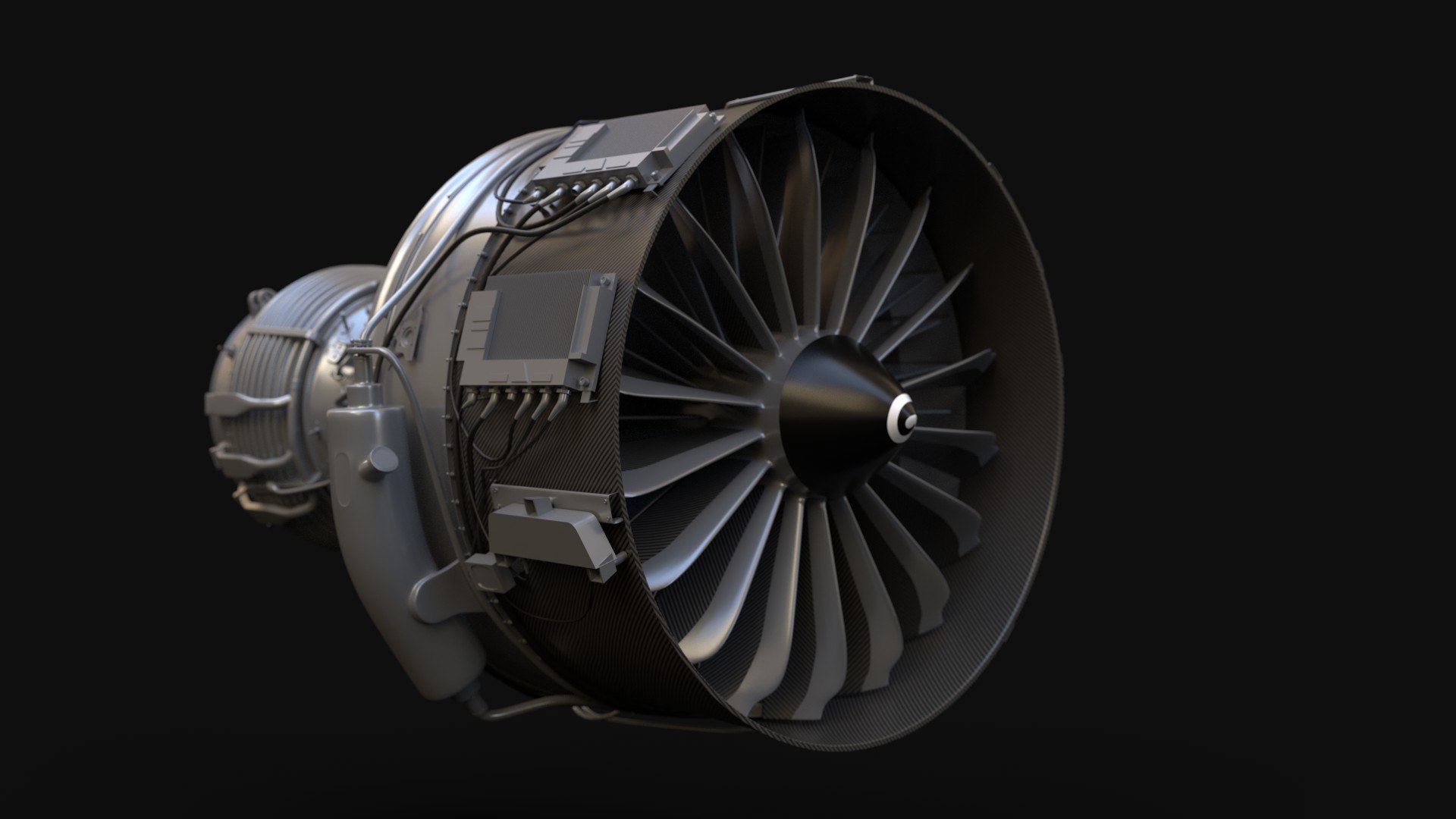 LEAP-1A Engine 3D Model - TurboSquid 1850155