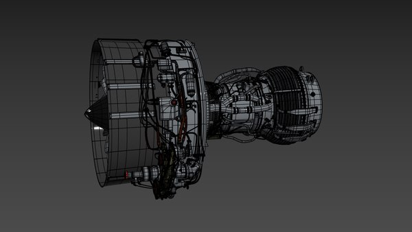 LEAP-1A engine 3D model - TurboSquid 1850155