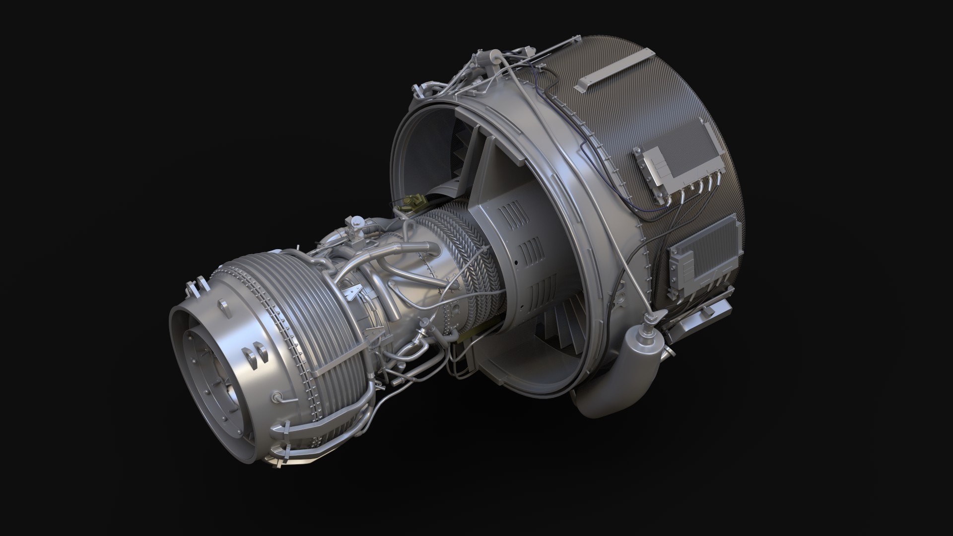 LEAP-1A Engine 3D Model - TurboSquid 1850155
