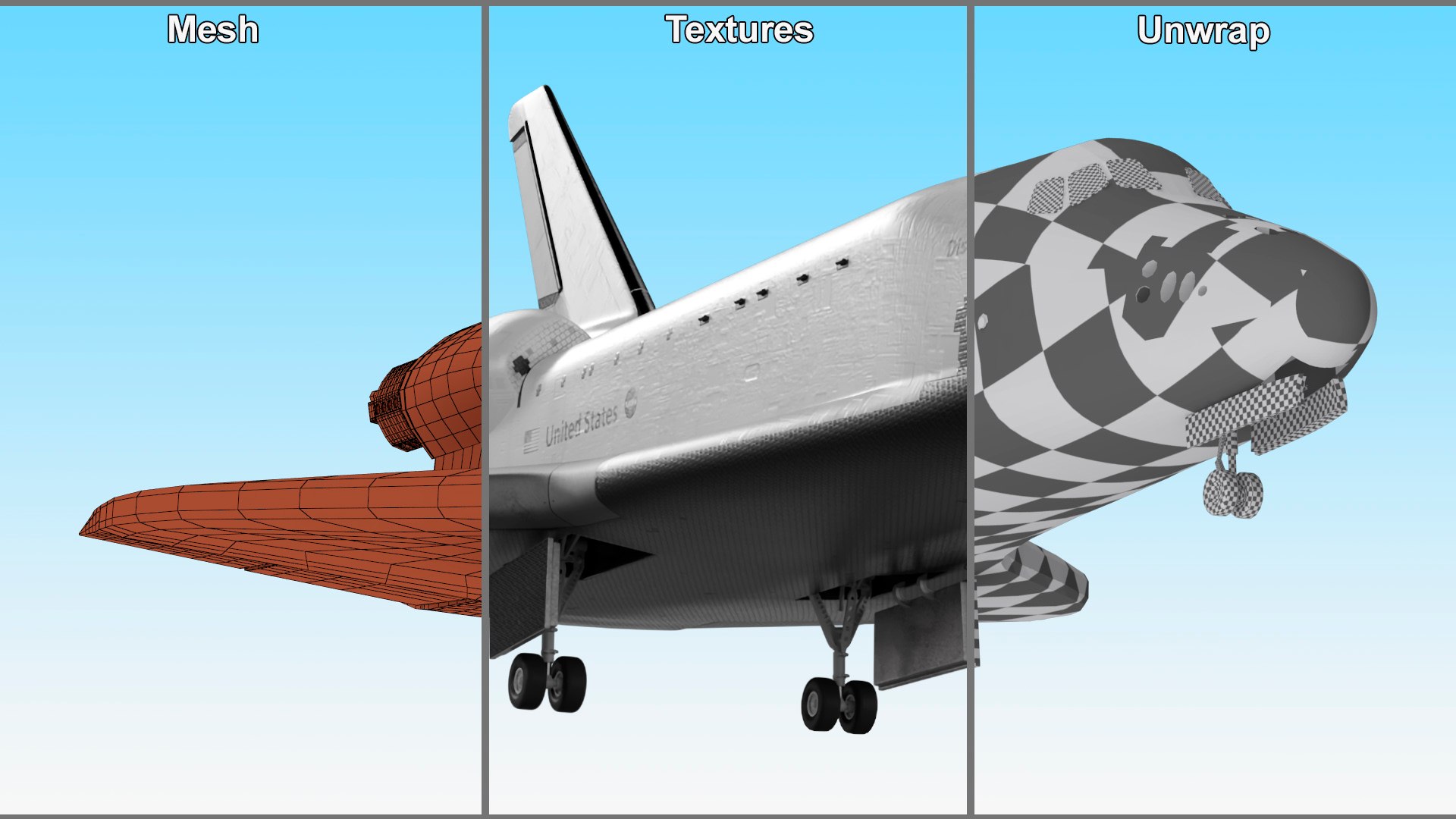 3D Nasa Space Shuttle Endeavour Model - TurboSquid 2261398