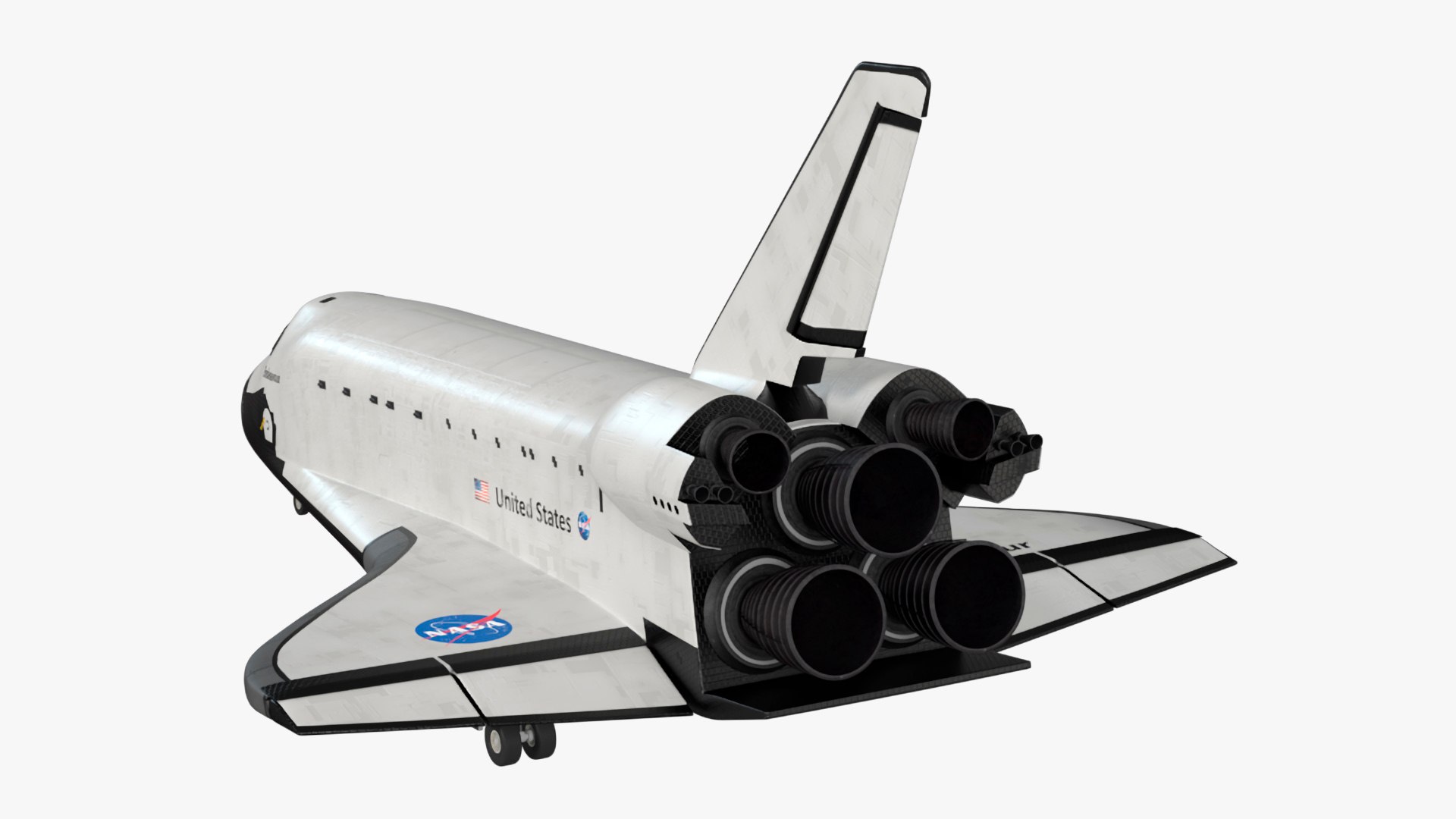 3D Nasa Space Shuttle Endeavour Model - TurboSquid 2261398