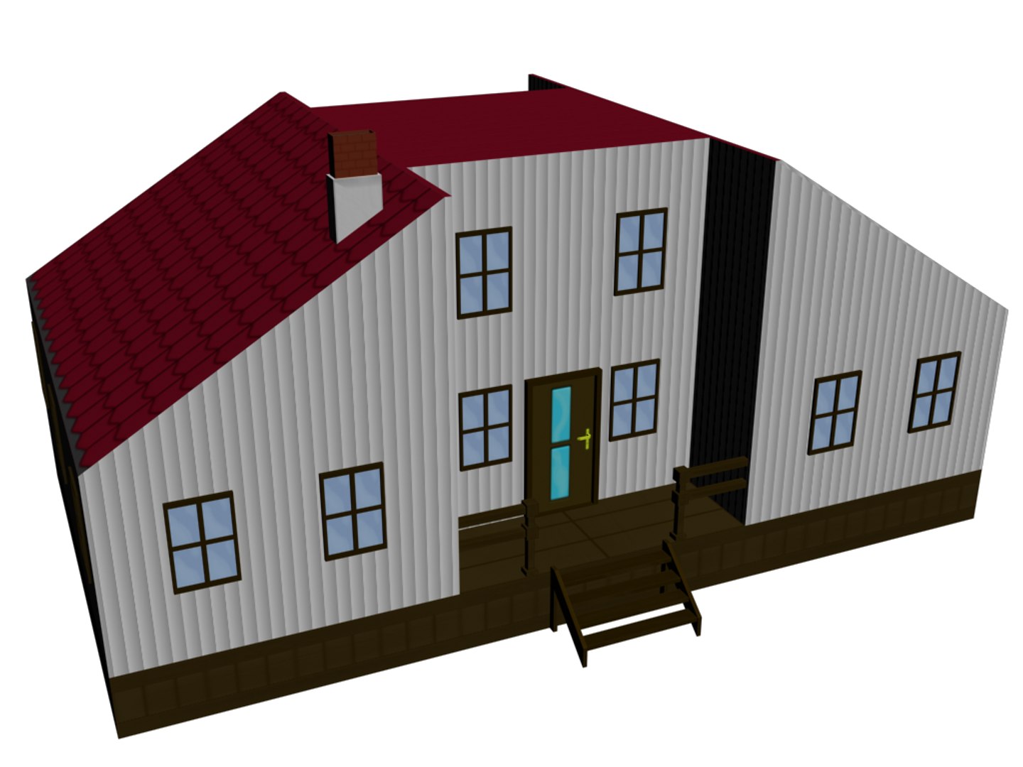 max cartoon house construction kit