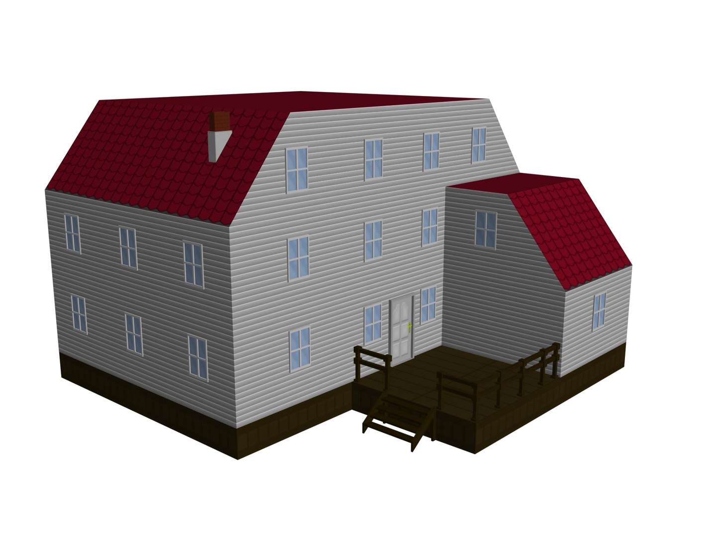 max cartoon house construction kit