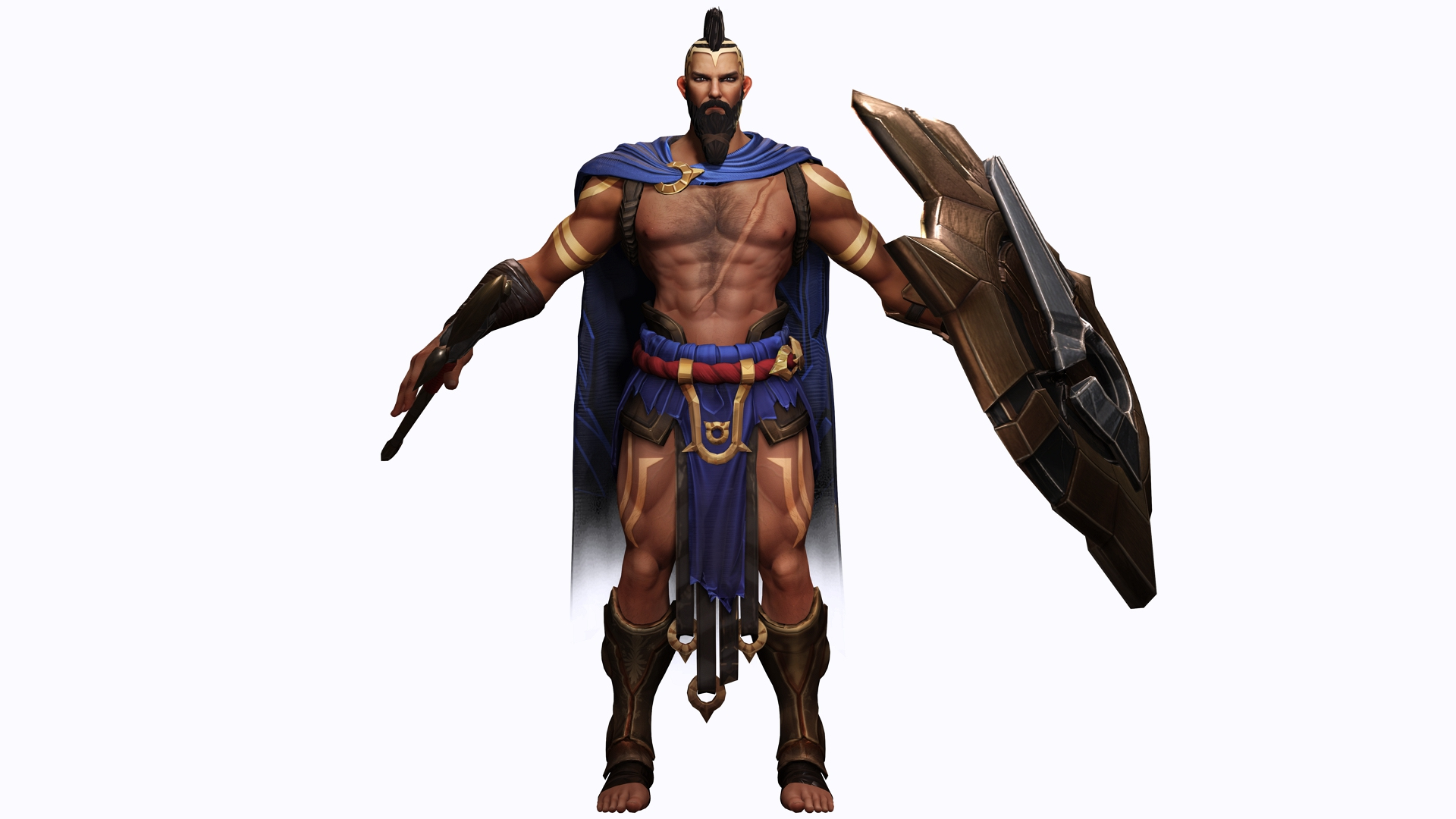 Pantheon Wild Rift Model - TurboSquid 2330765