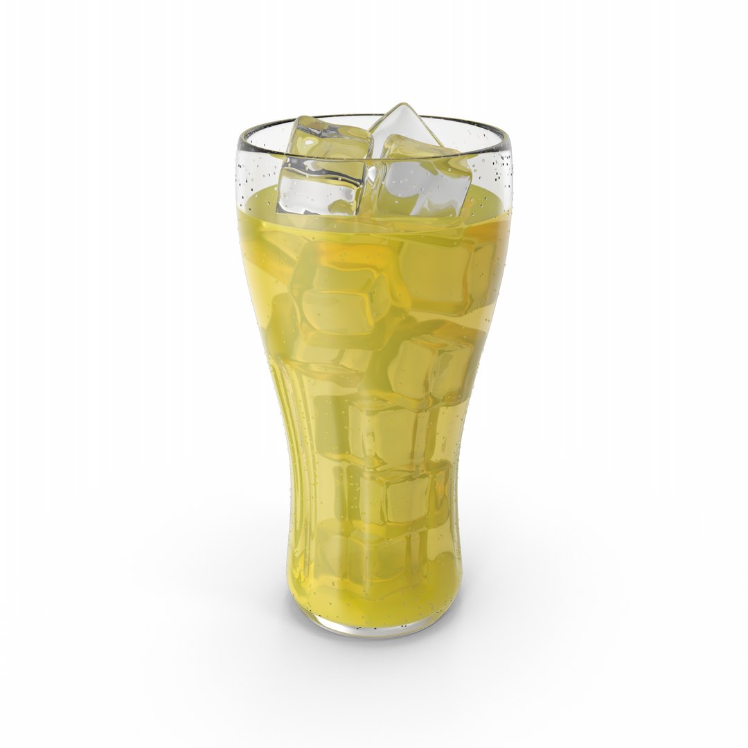 3D Model Cold Juice Glass - TurboSquid 1851944