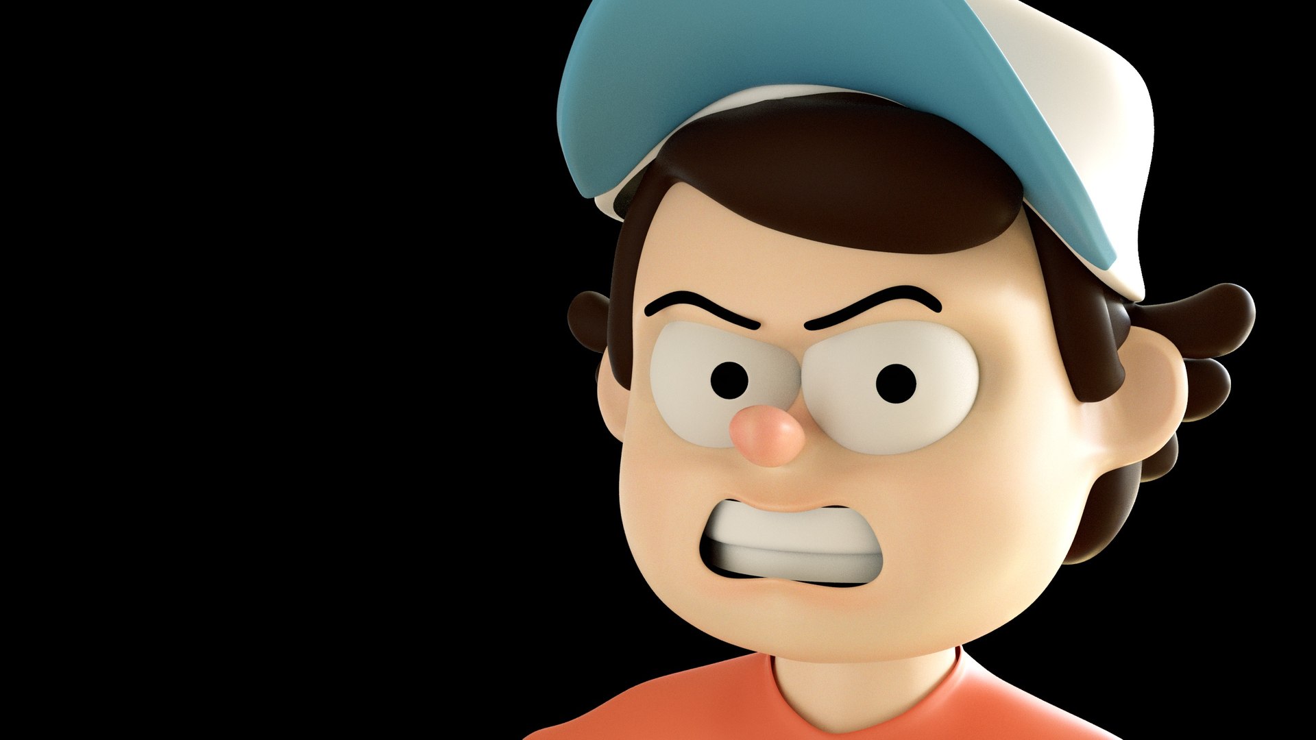 3D Dipper Pines - Gravity Falls Character - TurboSquid 2073886