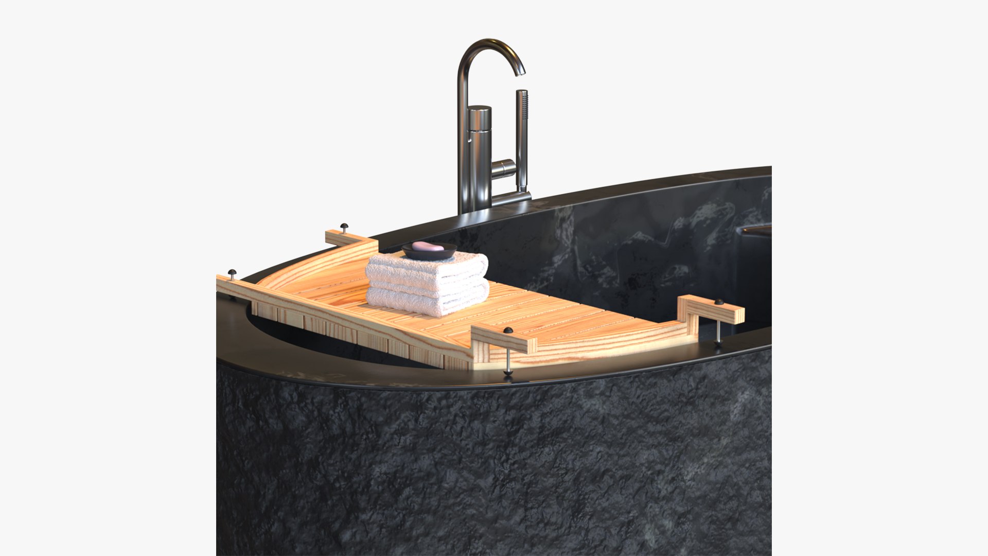 NAGA STONE BATH WITH WILD EDGE BATI BALI Model - TurboSquid 1839397