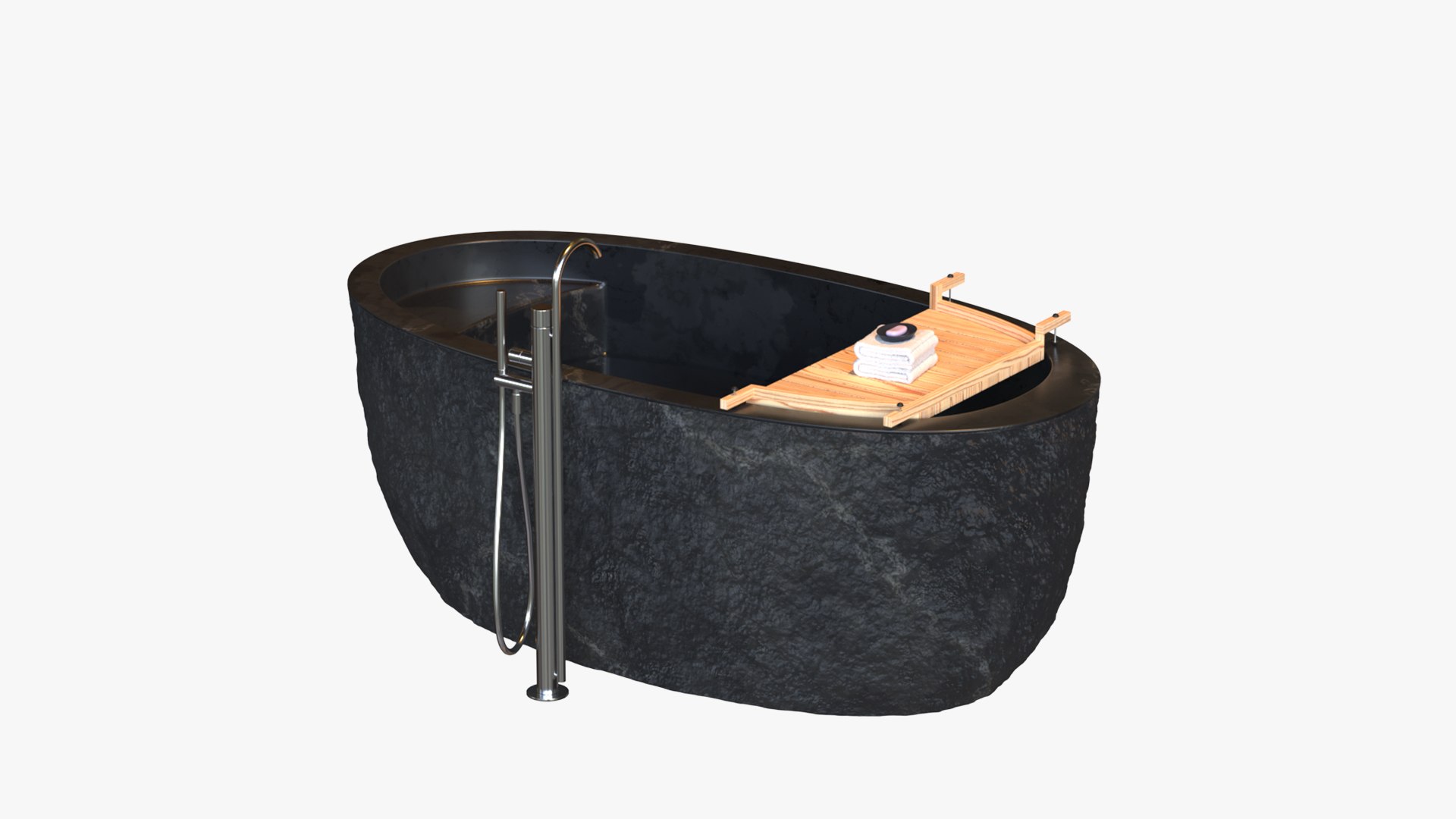 NAGA STONE BATH WITH WILD EDGE BATI BALI Model - TurboSquid 1839397