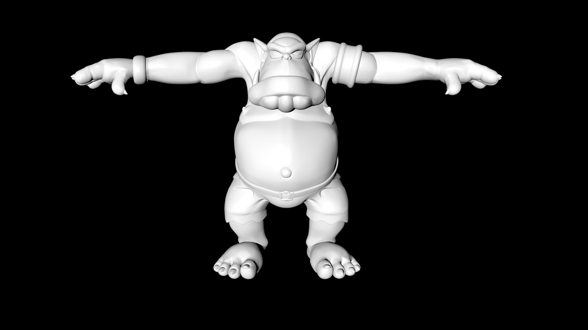 3D Orc Model - TurboSquid 1753110
