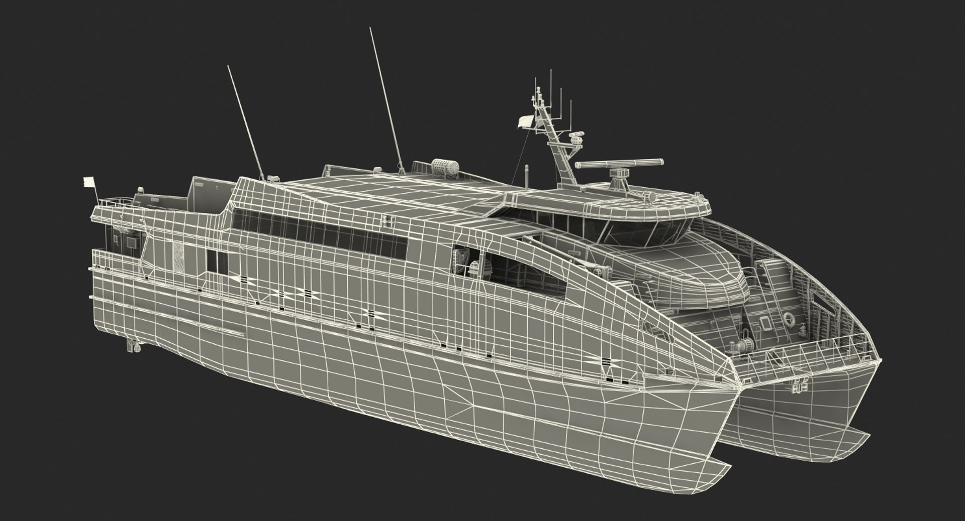 3D ferry fast ropax 4512 model - TurboSquid 1397833