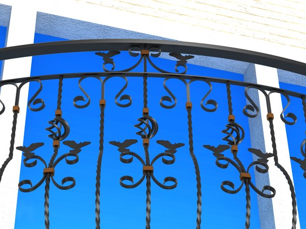 balcony balcon 3d model