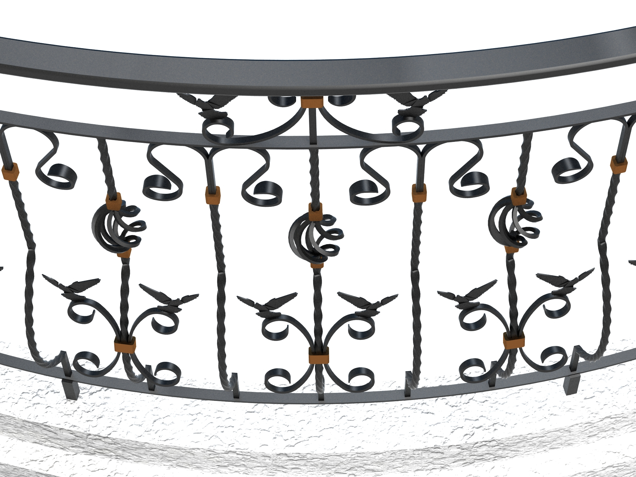 balcony balcon 3d model
