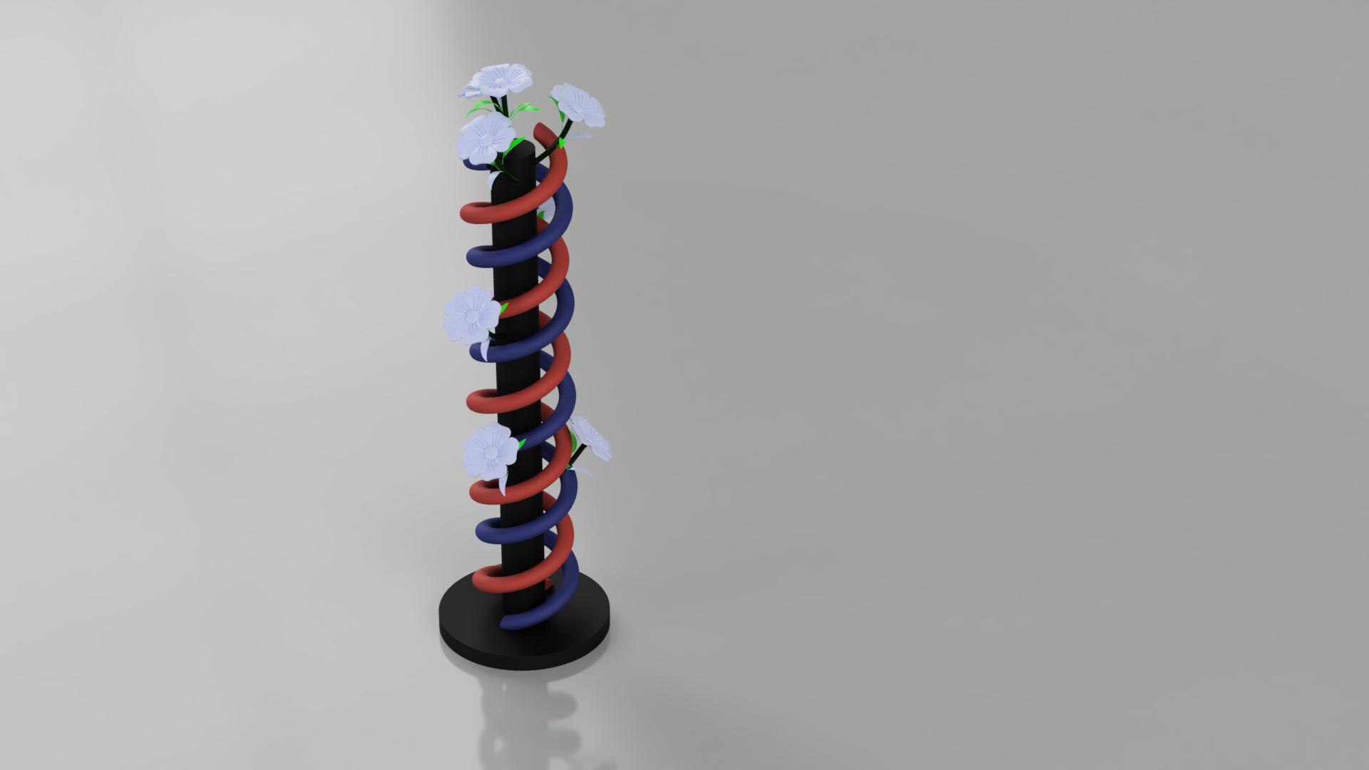 Lamp Light Flowers 3D Model - TurboSquid 1624647