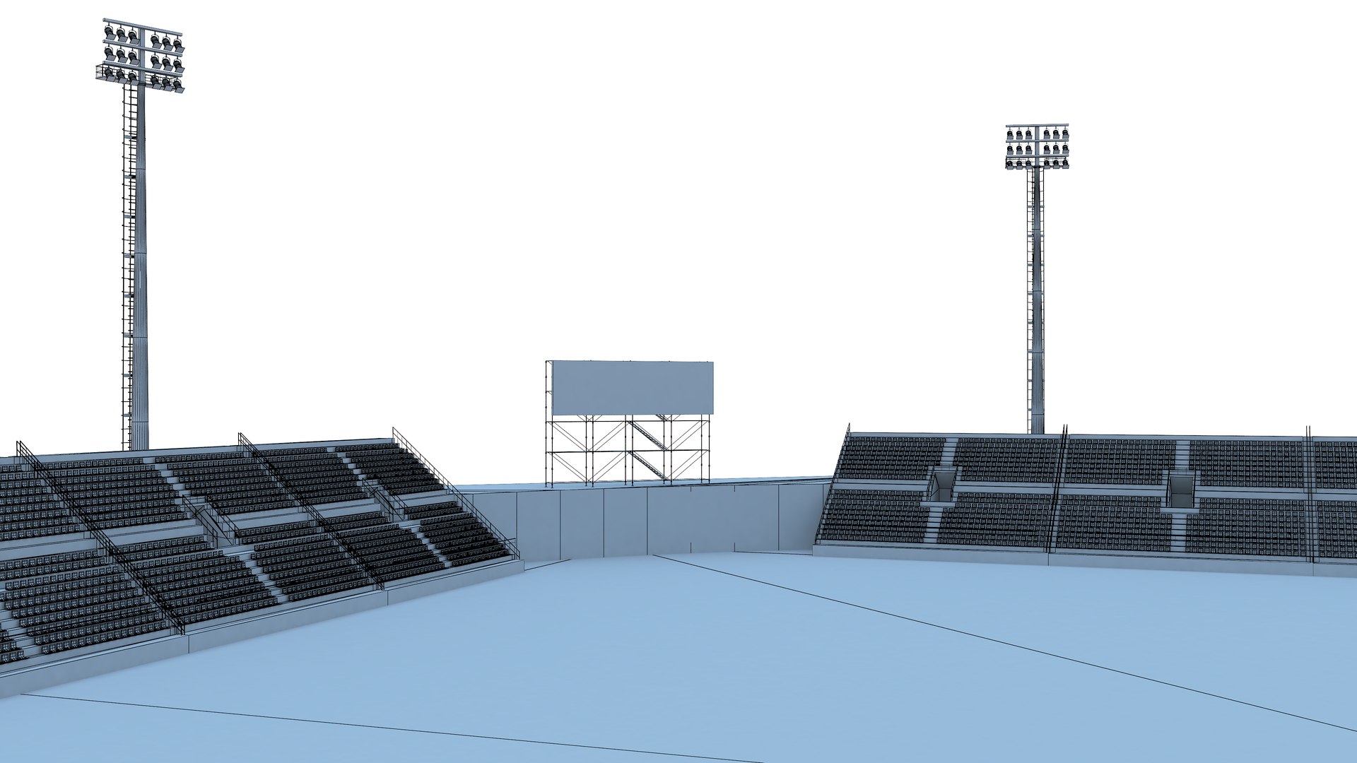 Baseball Base Stadium 3D Model - TurboSquid 1610279