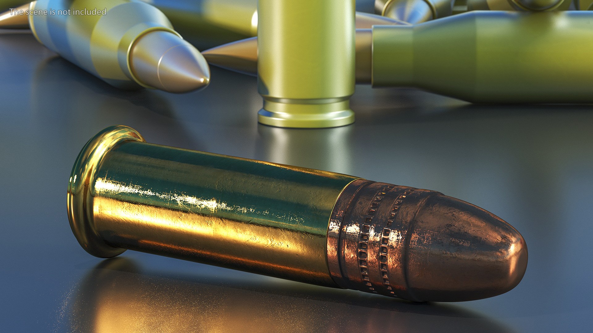 3D 22 Caliber Bullet Model - TurboSquid 2261491