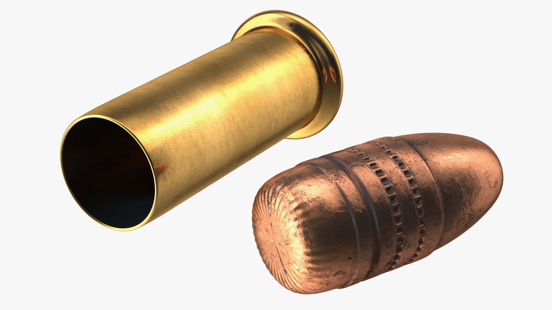 3D 22 Caliber Bullet Model - TurboSquid 2261491