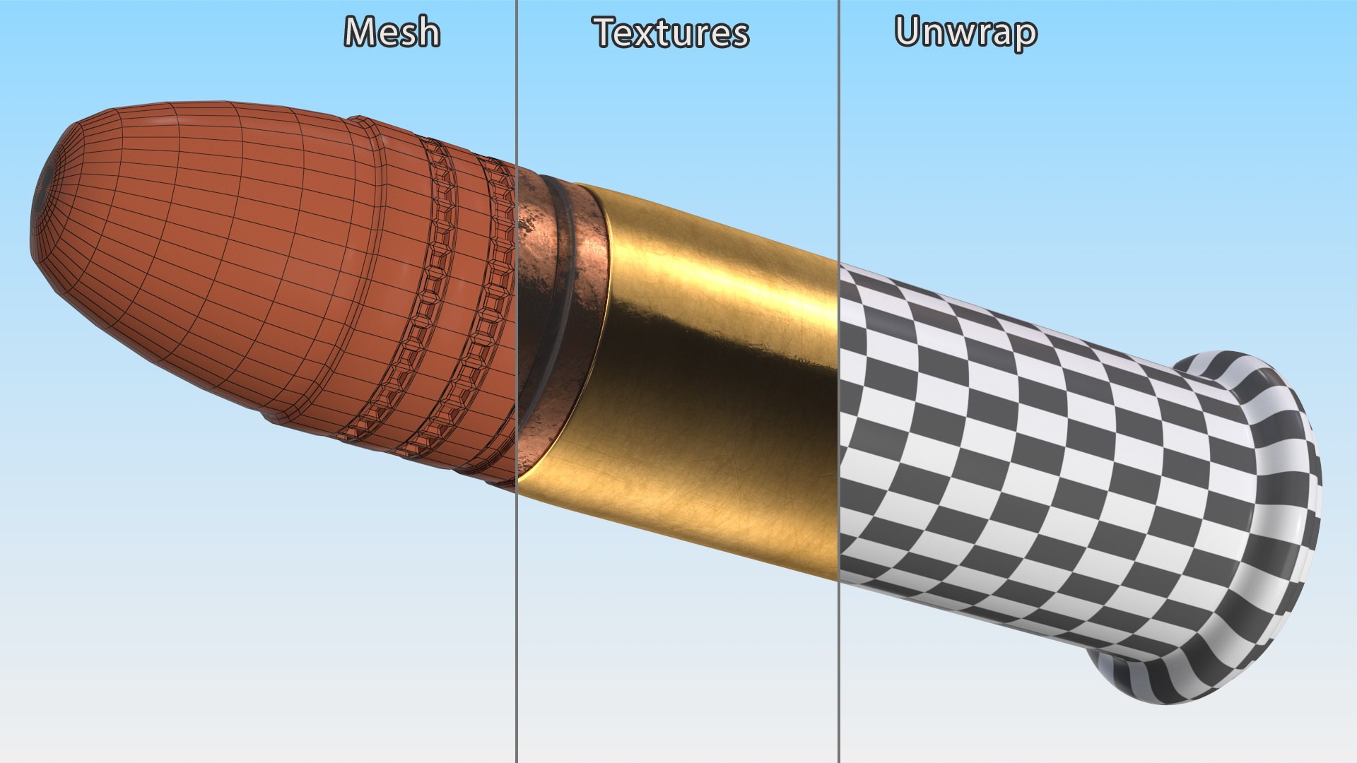 3D 22 Caliber Bullet Model - TurboSquid 2261491