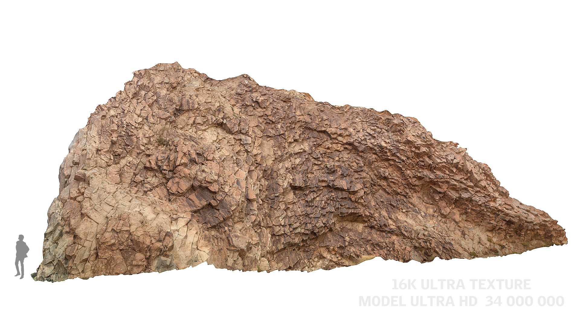 3d Model Of Rock Monument Scan