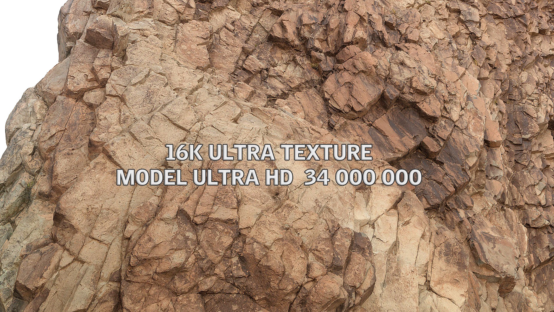 3d Model Of Rock Monument Scan